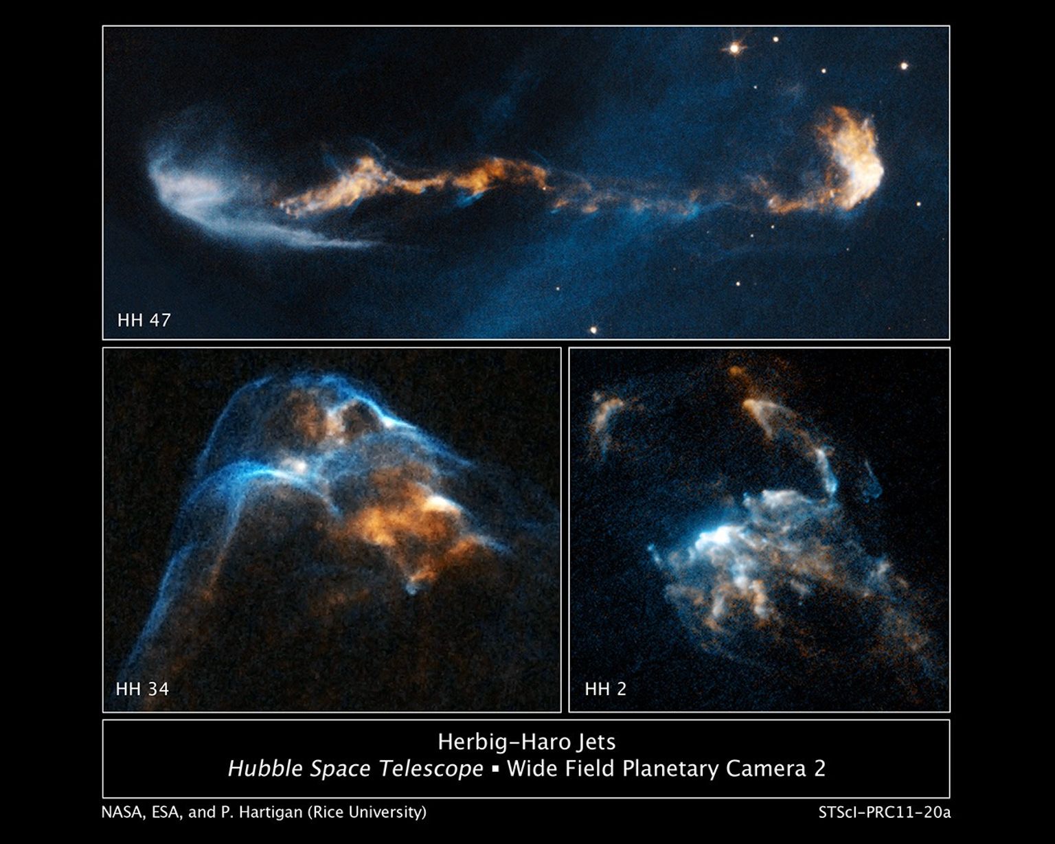 Time-Lapse of HH 47 Bow Shock - NASA Science
