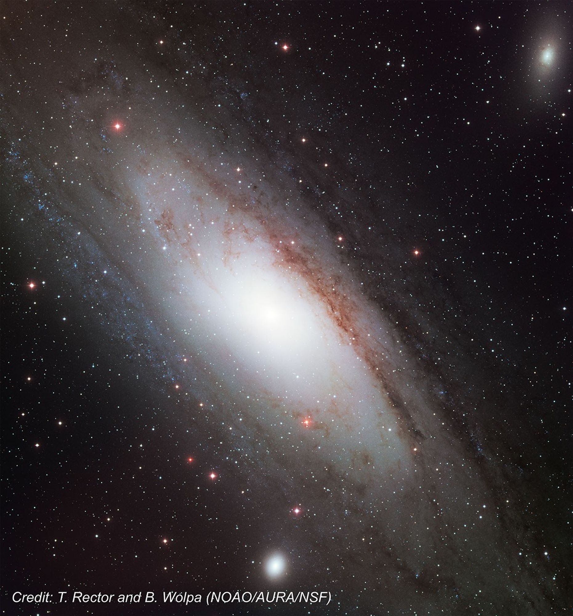 Rare Ultra-blue Stars Found in Neighboring Galaxy's Hub - NASA Science