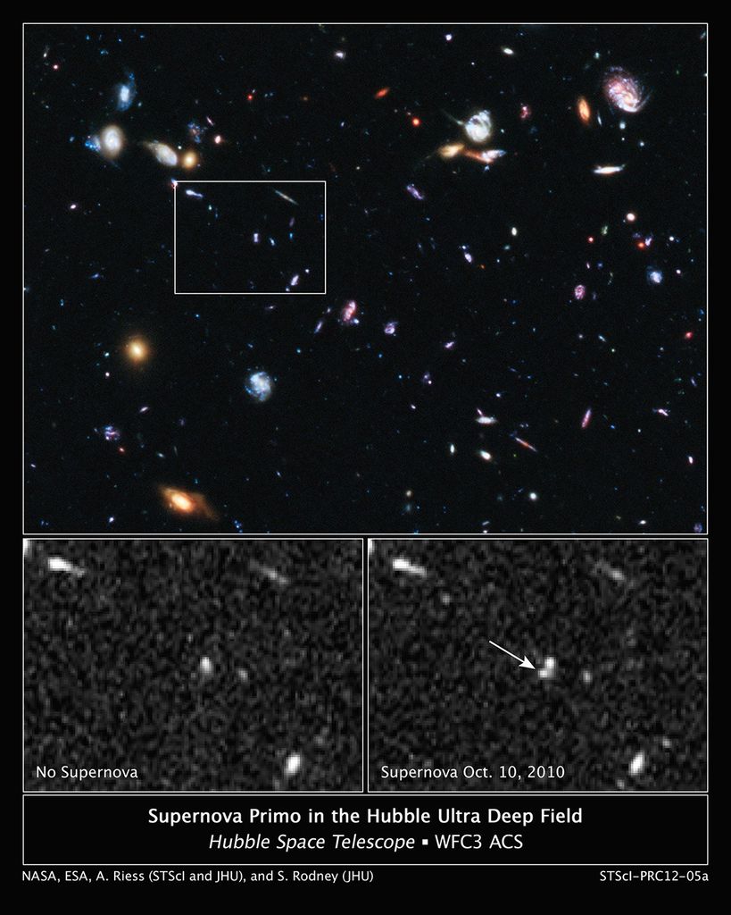 NASA's Hubble Breaks New Ground with Distant Supernova Discovery - NASA ...