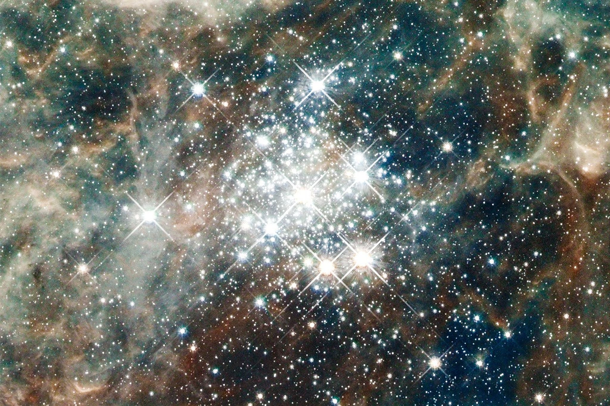 Tarantula Nebula Annotated Map - NASA Science