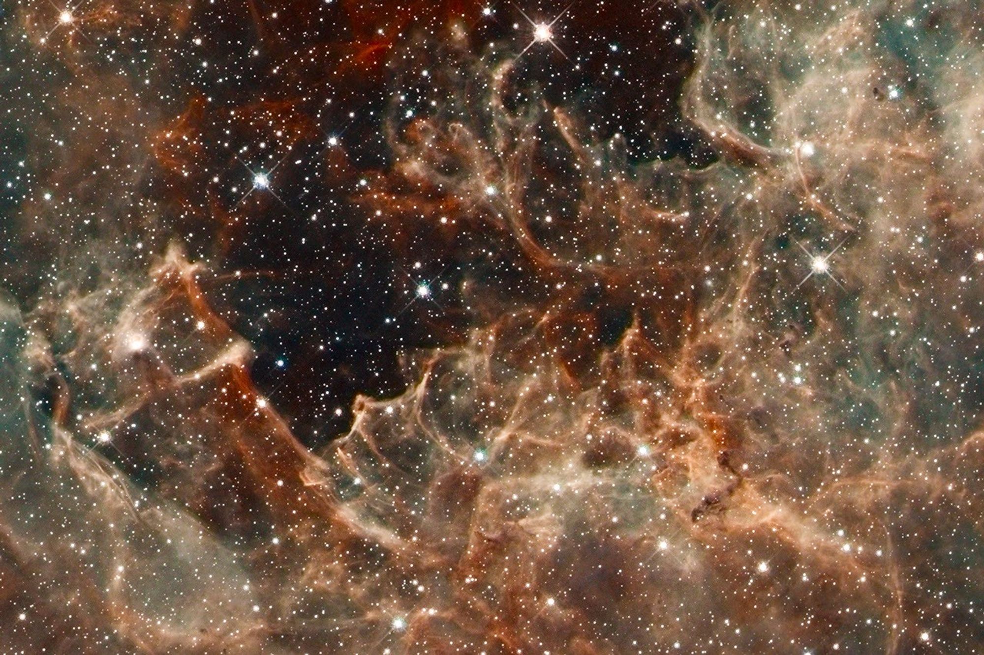 Tarantula Nebula Annotated Map - NASA Science