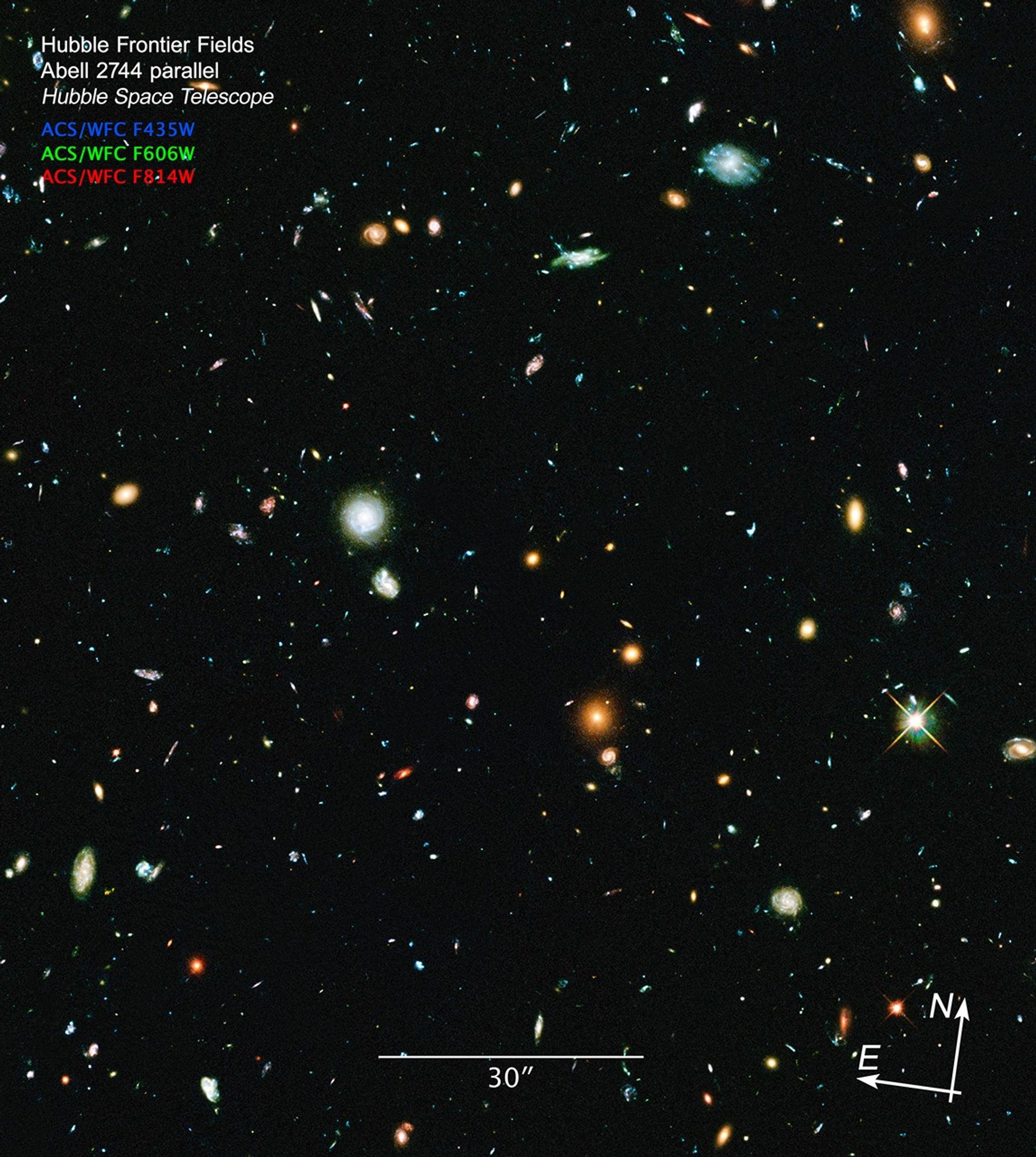 Hubble Frontier Field Abell 2744 - NASA Science