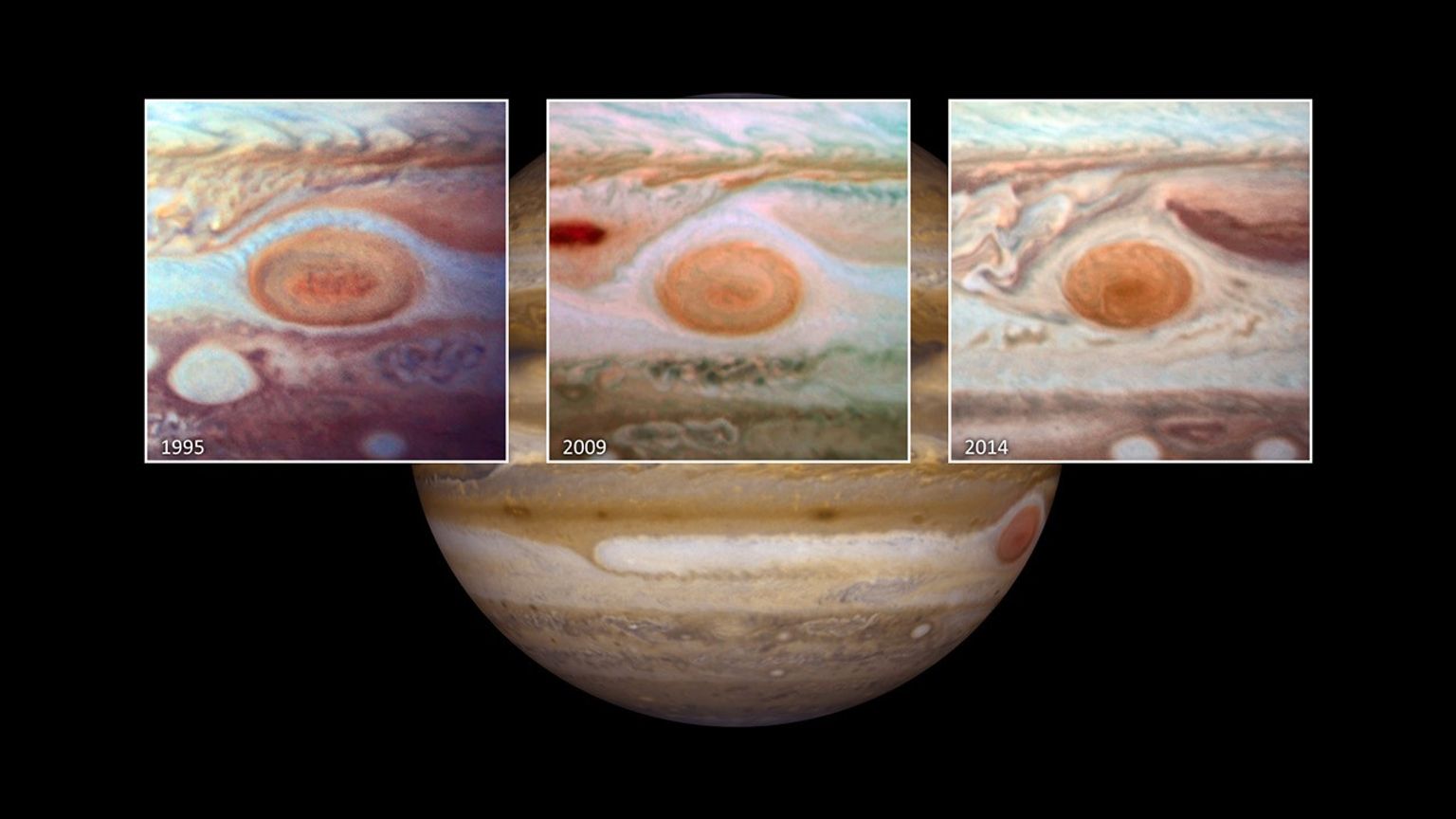 Hubble Shows that Jupiter's Great Red Spot Is Smaller than Ever Seen ...