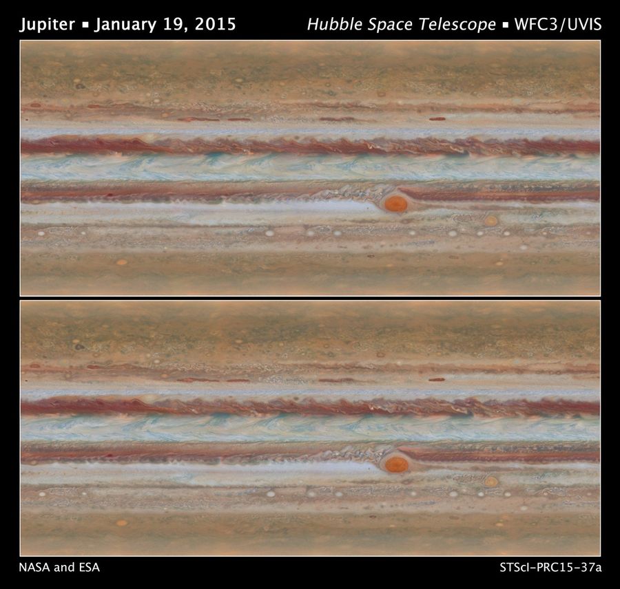 Jupiter Global Map from Hubble OPAL Data (Animated Sequence 1) - NASA ...