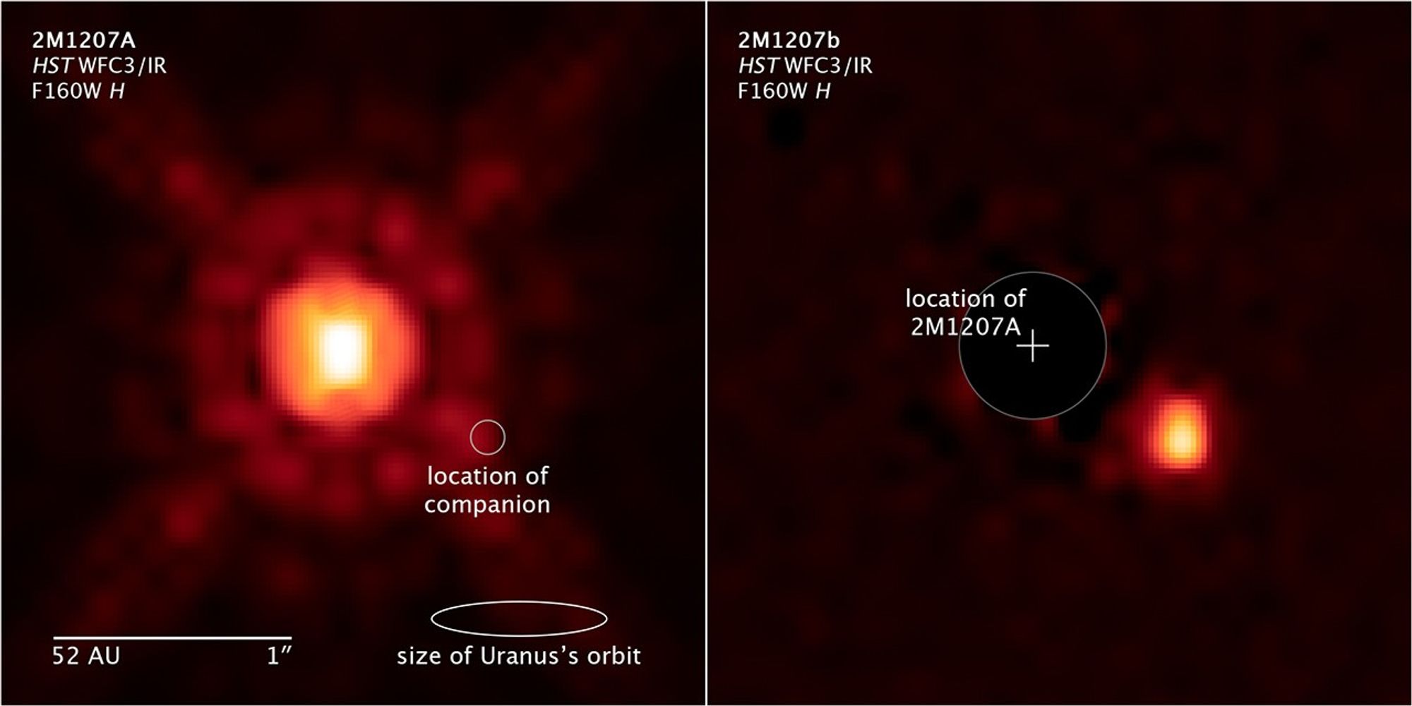 Brown Dwarf 2M1207A and Companion - NASA Science