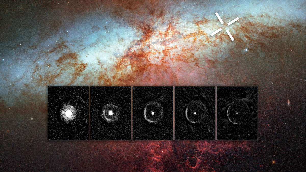 Light Echo around SN 2014J in M82 - NASA Science