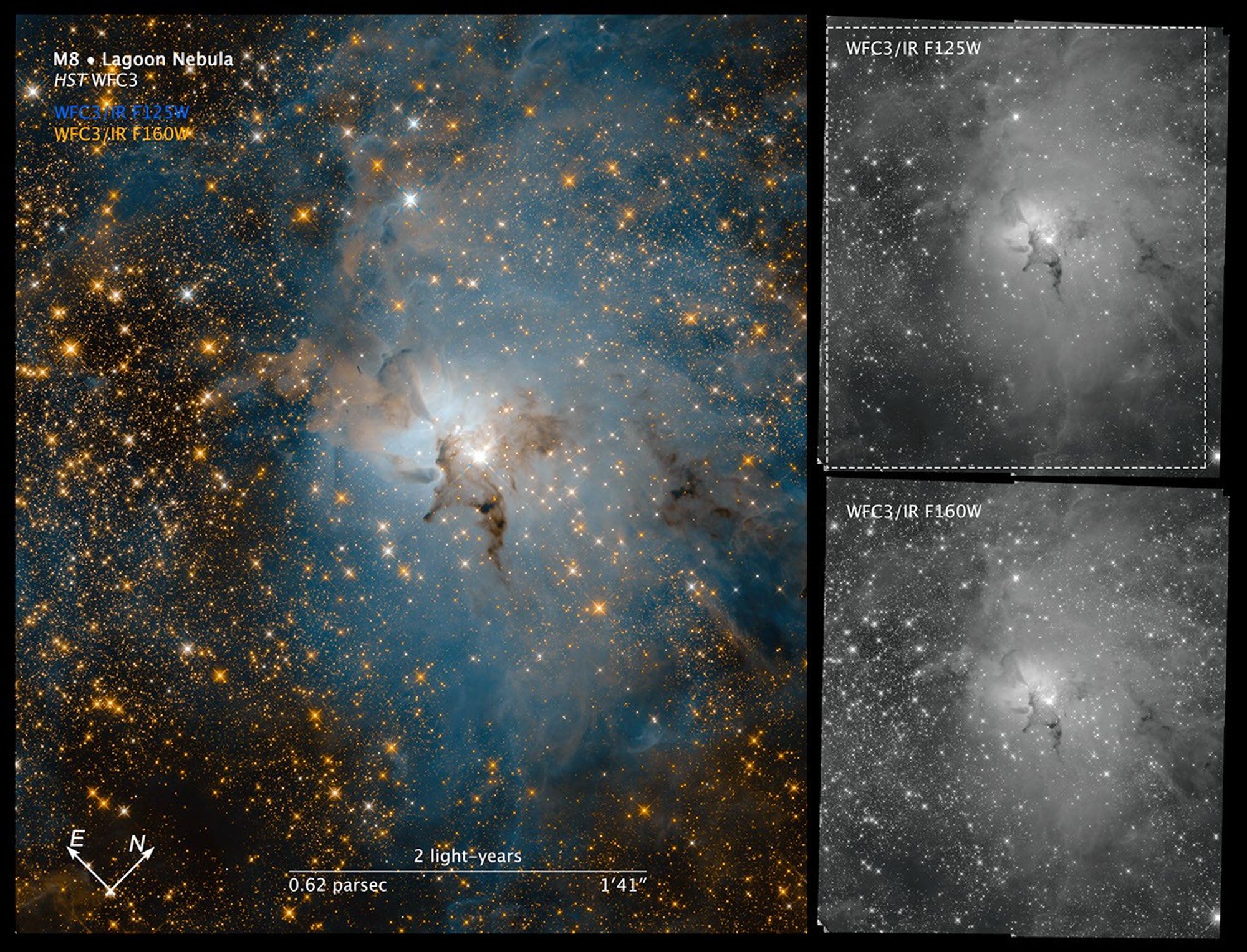 Lagoon Nebula (Visible-light View) - NASA Science