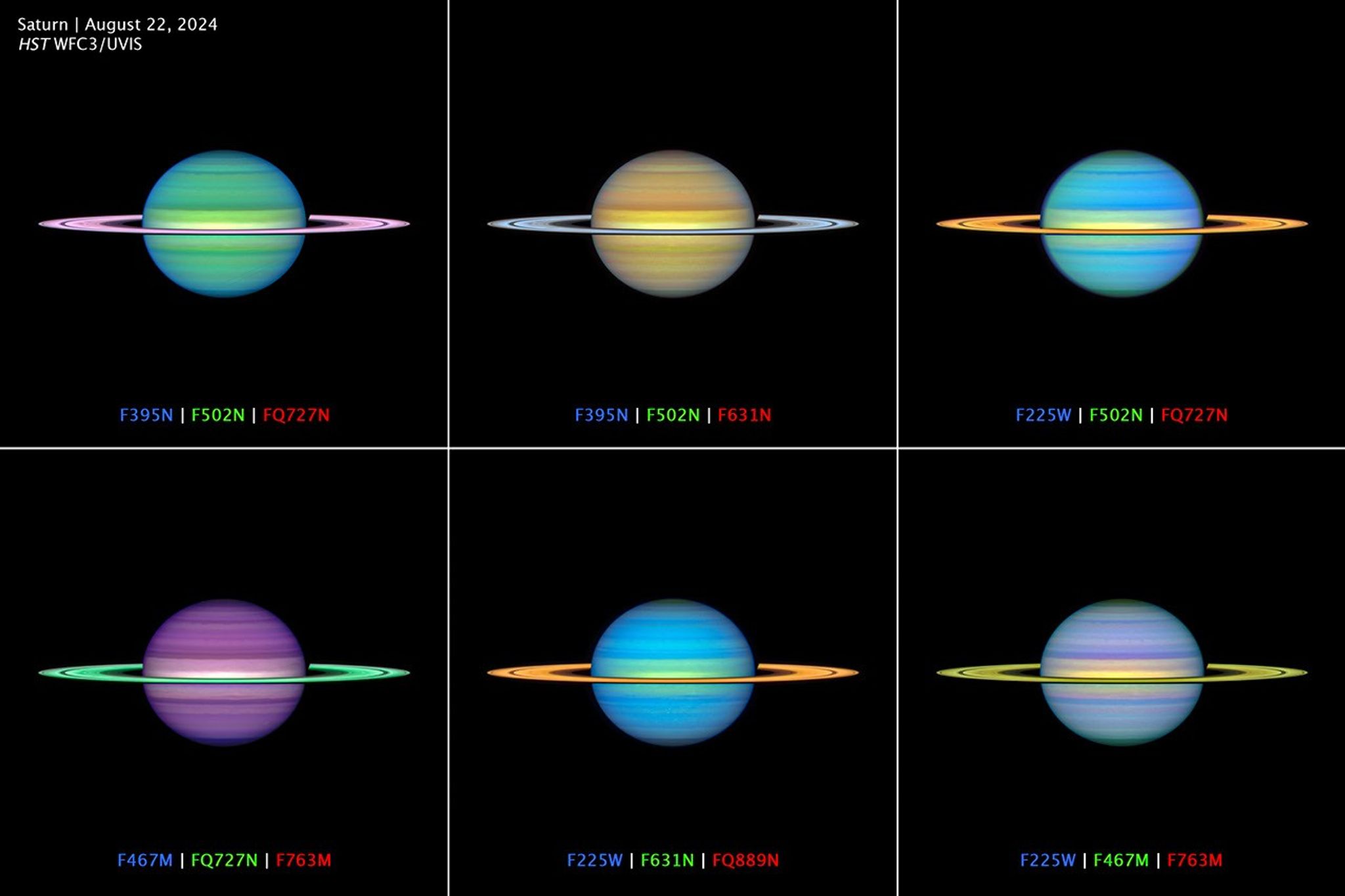 Evolution of Saturn's Ring Tilt (2018-2024) - NASA Science