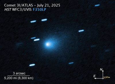 As NASA Missions Study Interstellar Comet, Hubble Makes Size Estimate ...