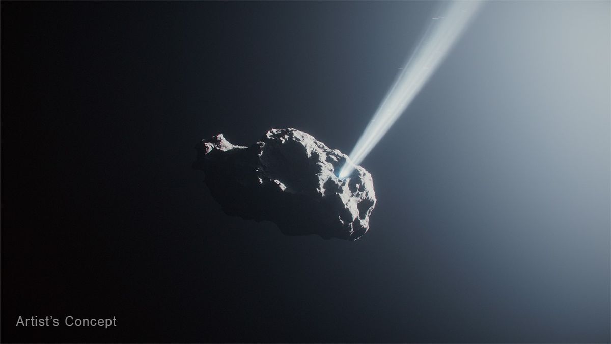 NASA's Hubble Detects First-Ever Spin Reversal of Tiny Comet - NASA Science