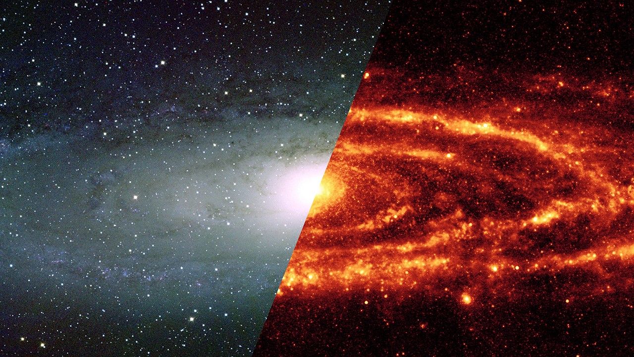 Infrared Universe: Andromeda Galaxy - NASA Science