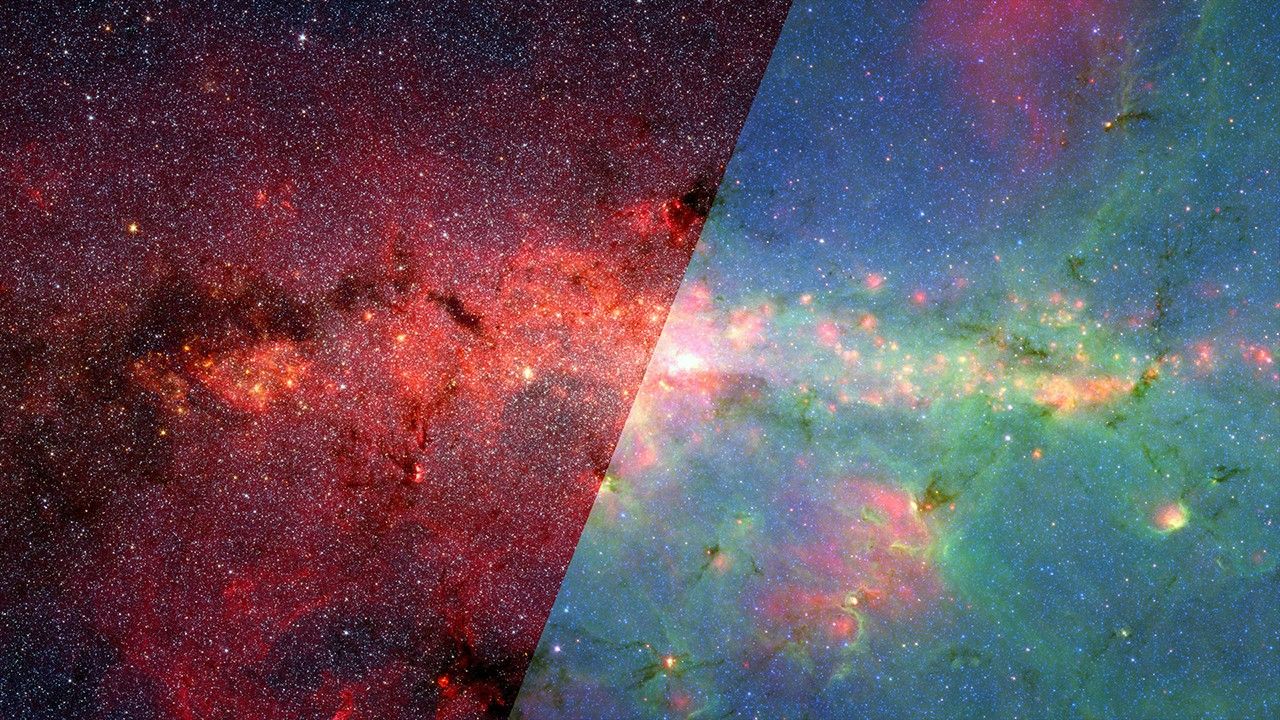 Infrared Universe: Galactic Center - NASA Science