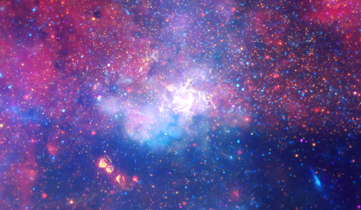 Galactic Center (Chandra, Hubble, Spitzer) - NASA Science