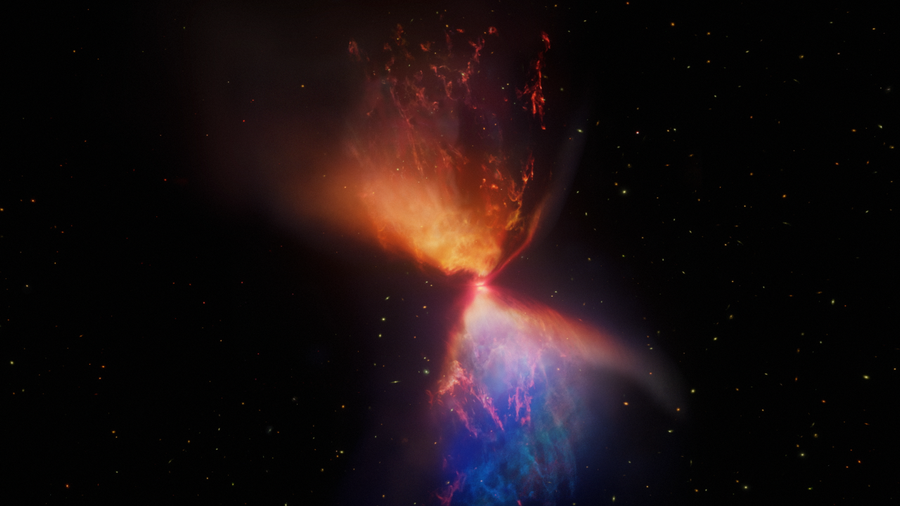 L1527 and Protostar (NIRCam Image) - NASA Science
