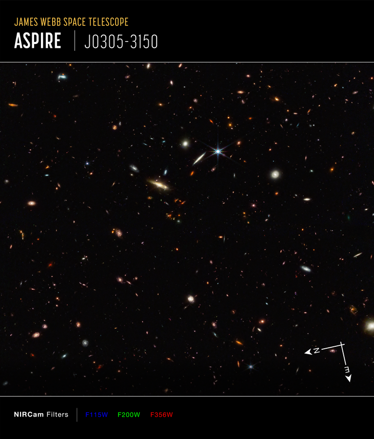 NASA's Webb Identifies the Earliest Strands of the Cosmic Web - NASA ...