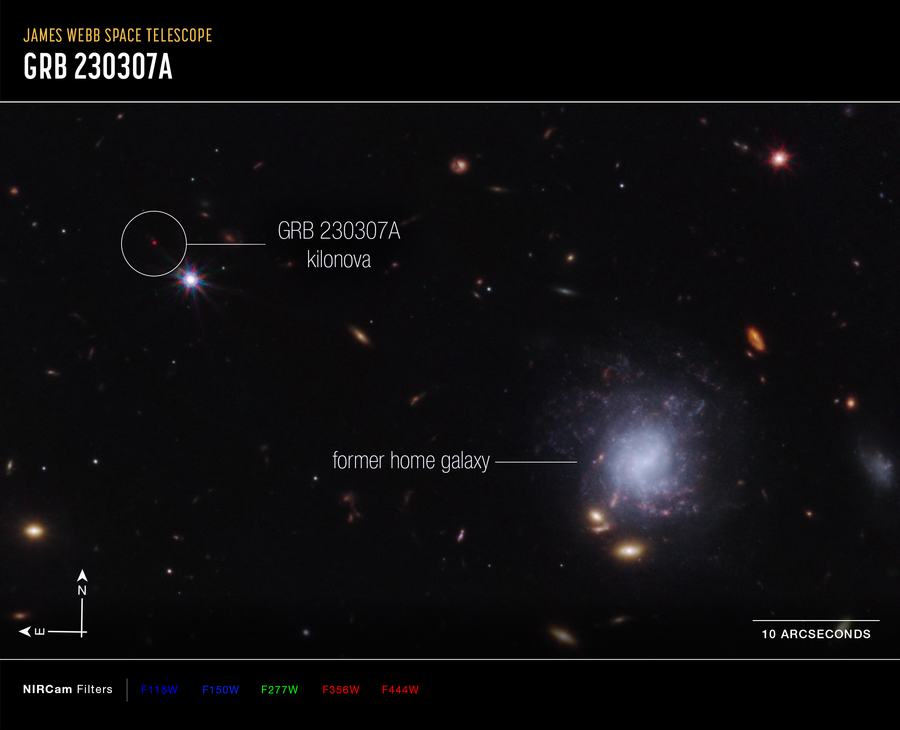 Kilonova and Host Galaxy - NASA Science