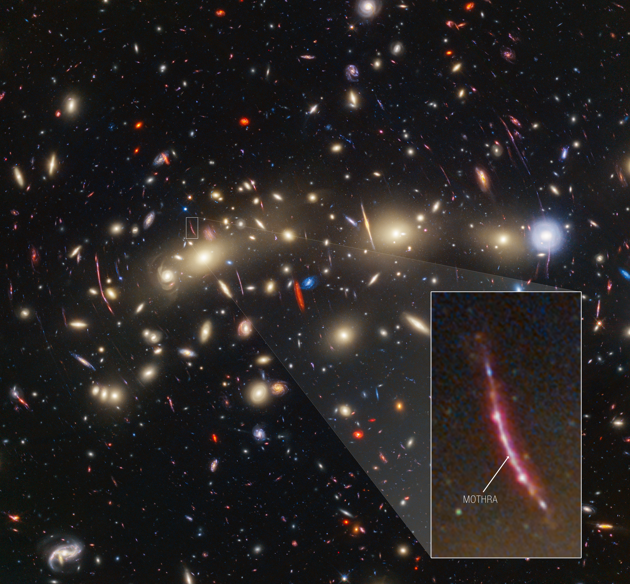 MACS 0416 (Hubble ACS and WFC3 + Webb NIRCam Image) - NASA Science