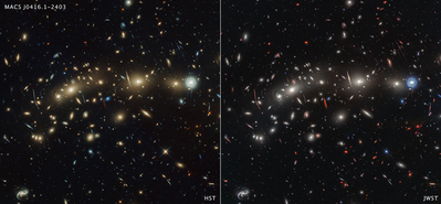 MACS 0416 (Hubble ACS and WFC3 + Webb NIRCam Image) - NASA Science