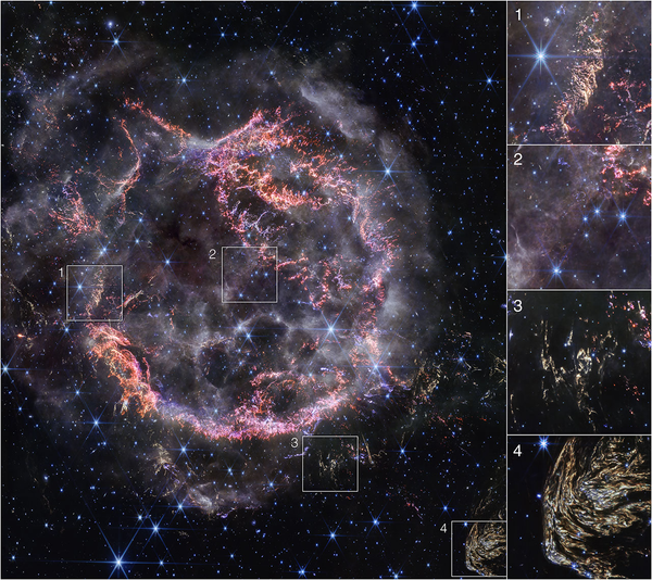 NASA's Webb Stuns With New High-Definition Look at Exploded Star - NASA ...