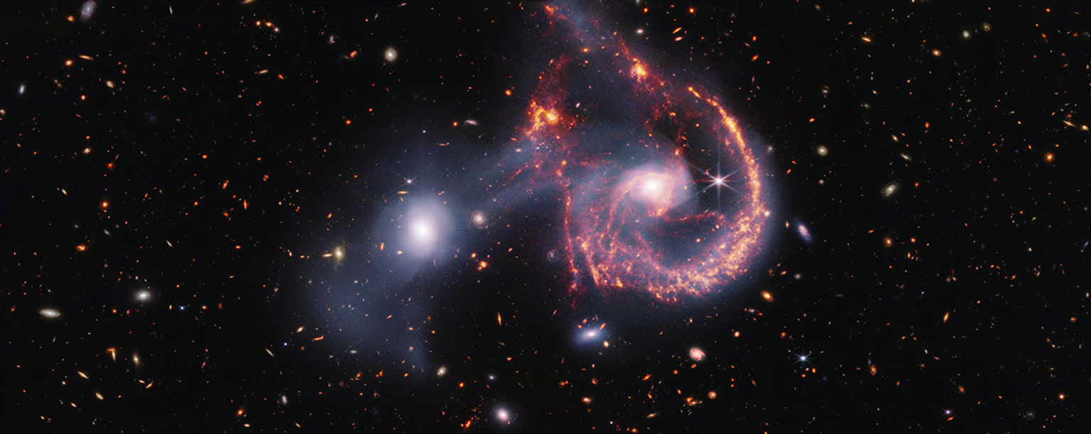 NASA's Webb Provides Another Look Into Galactic Collisions - NASA Science