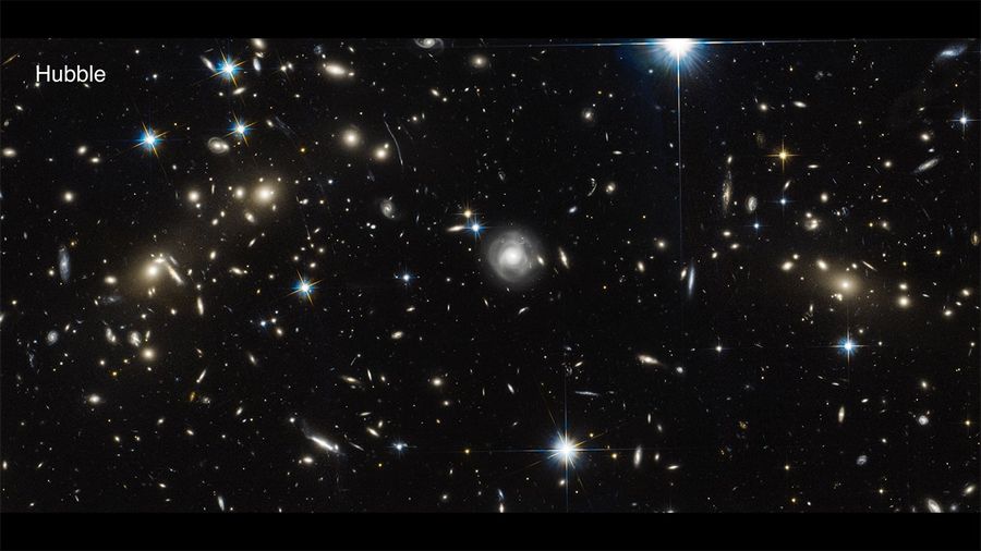 Bullet Cluster (NIRCam Image) - NASA Science