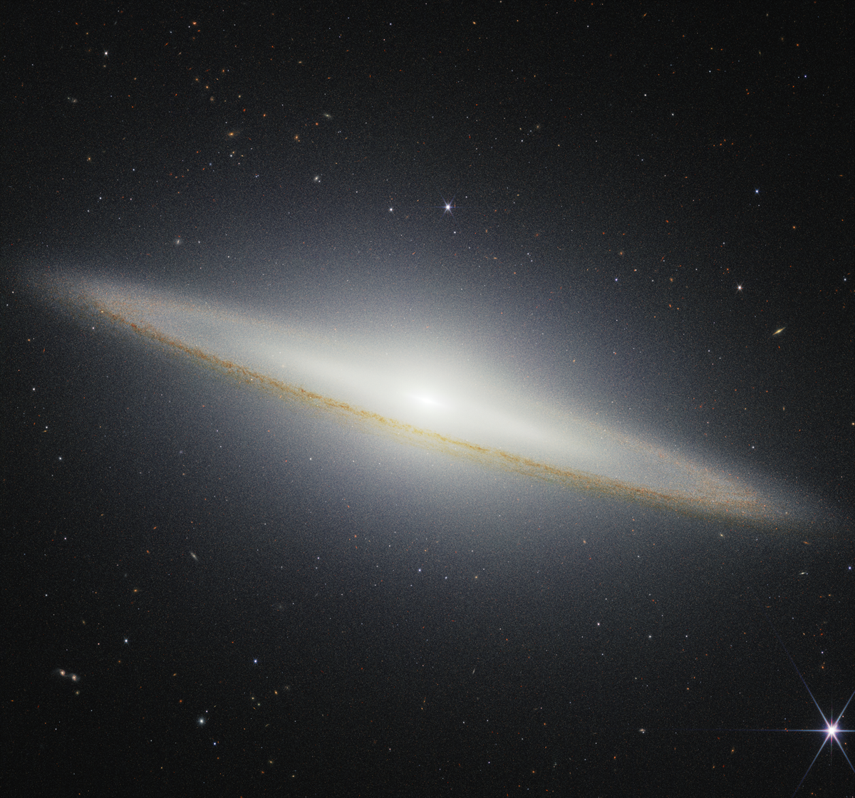 NASA’s Webb Rounds Out Picture of Sombrero Galaxy’s Disk - NASA Science