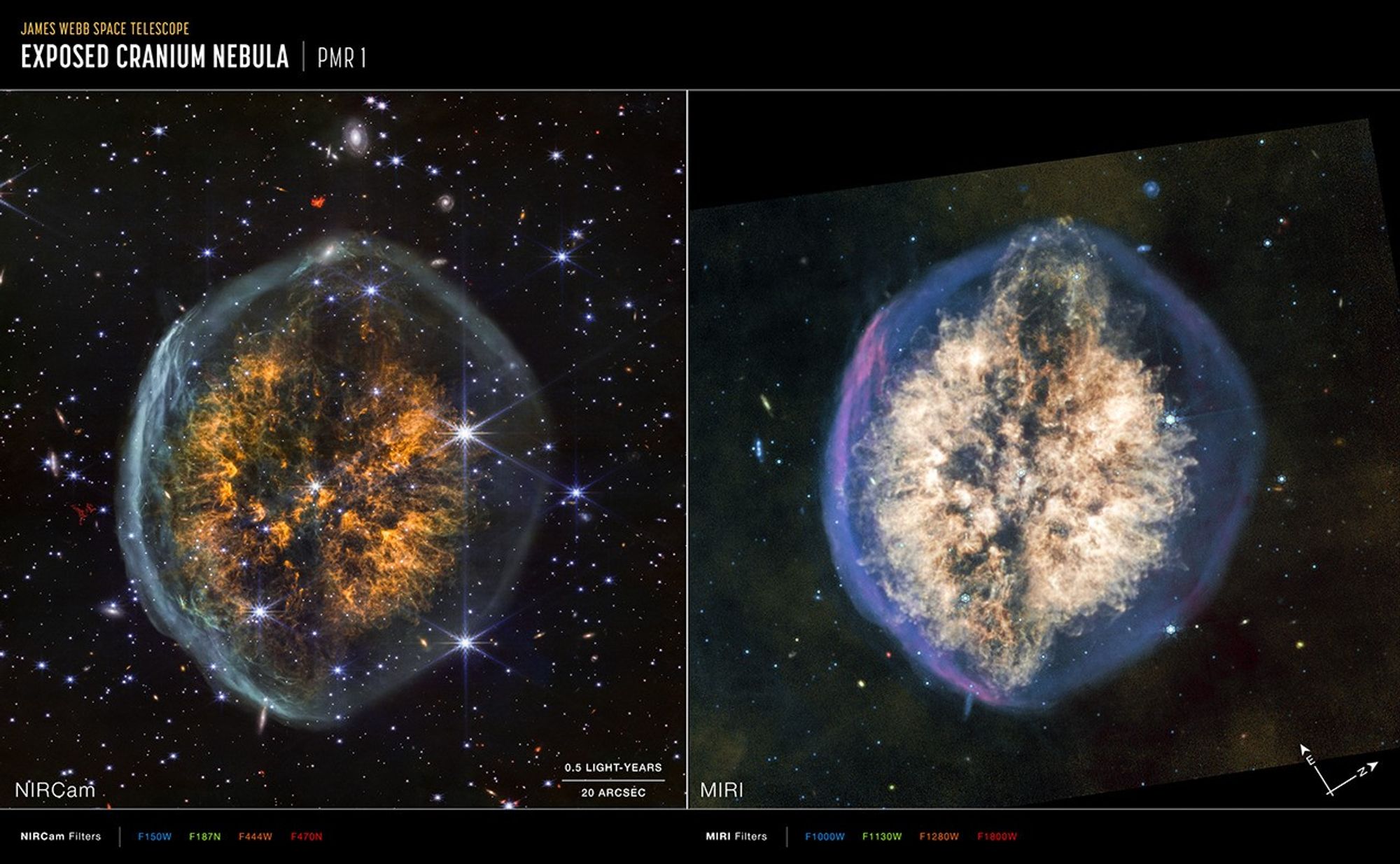 NASA’s Webb Examines Cranium Nebula - NASA Science