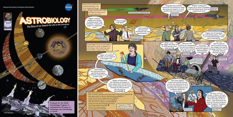 Astrobiology Graphic Novels - NASA Science