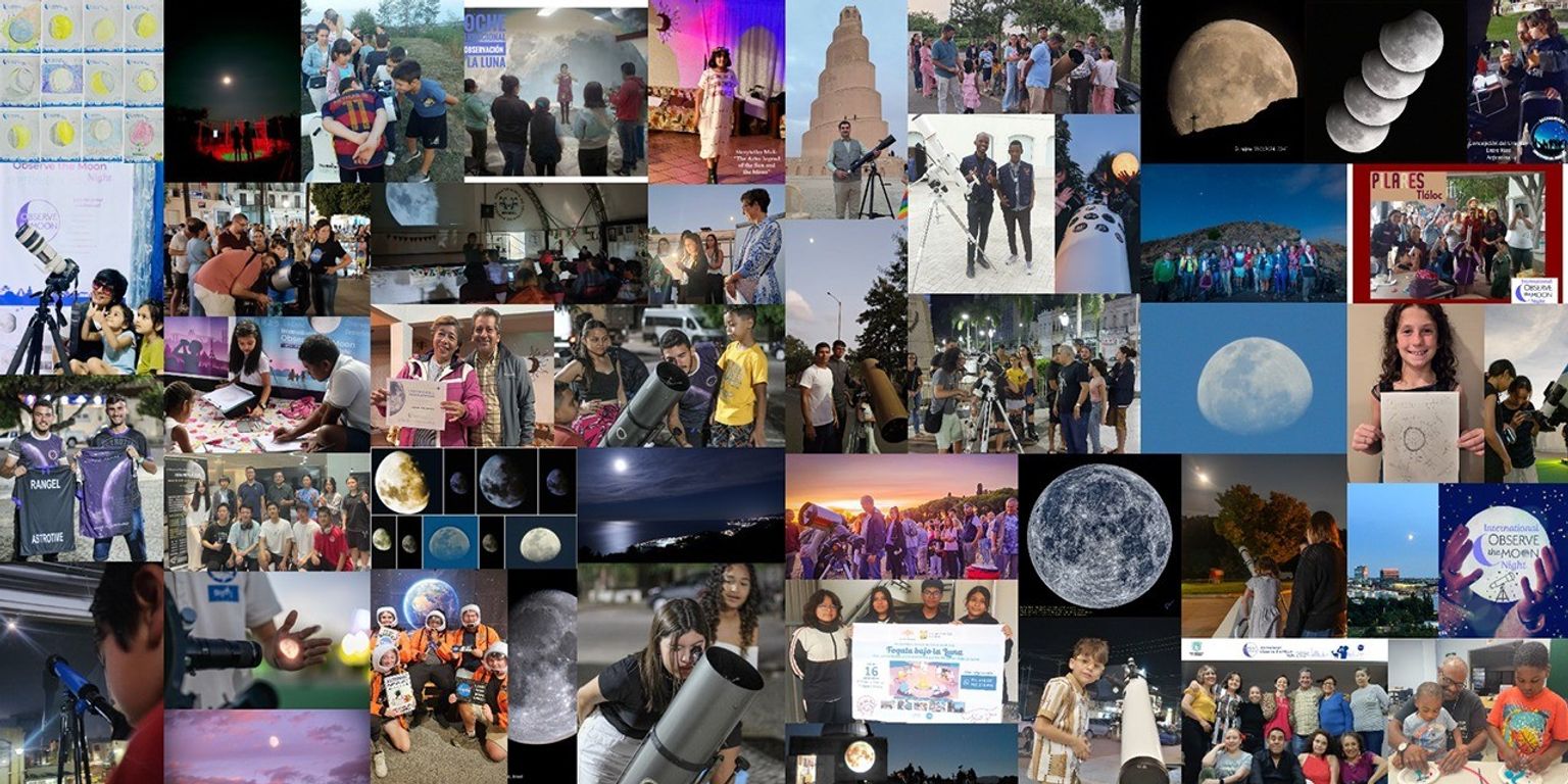 Past International Observe the Moon Night Events