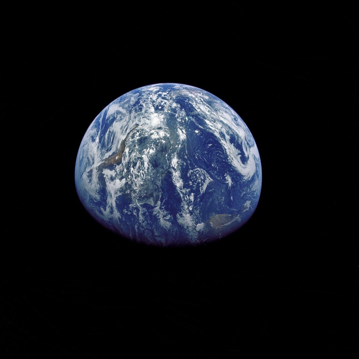 View of Earth Photographed by Apollo 15 on Voyage to the Moon - NASA ...