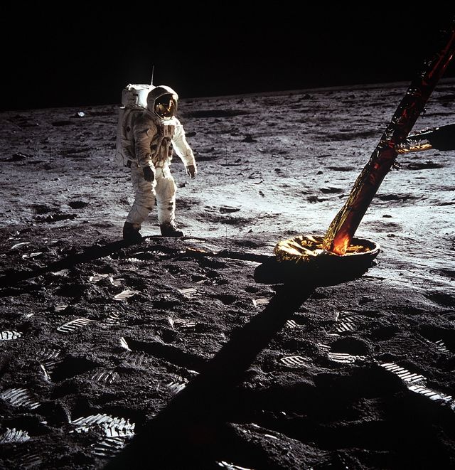 Buzz Aldrin on the Moon - NASA Science