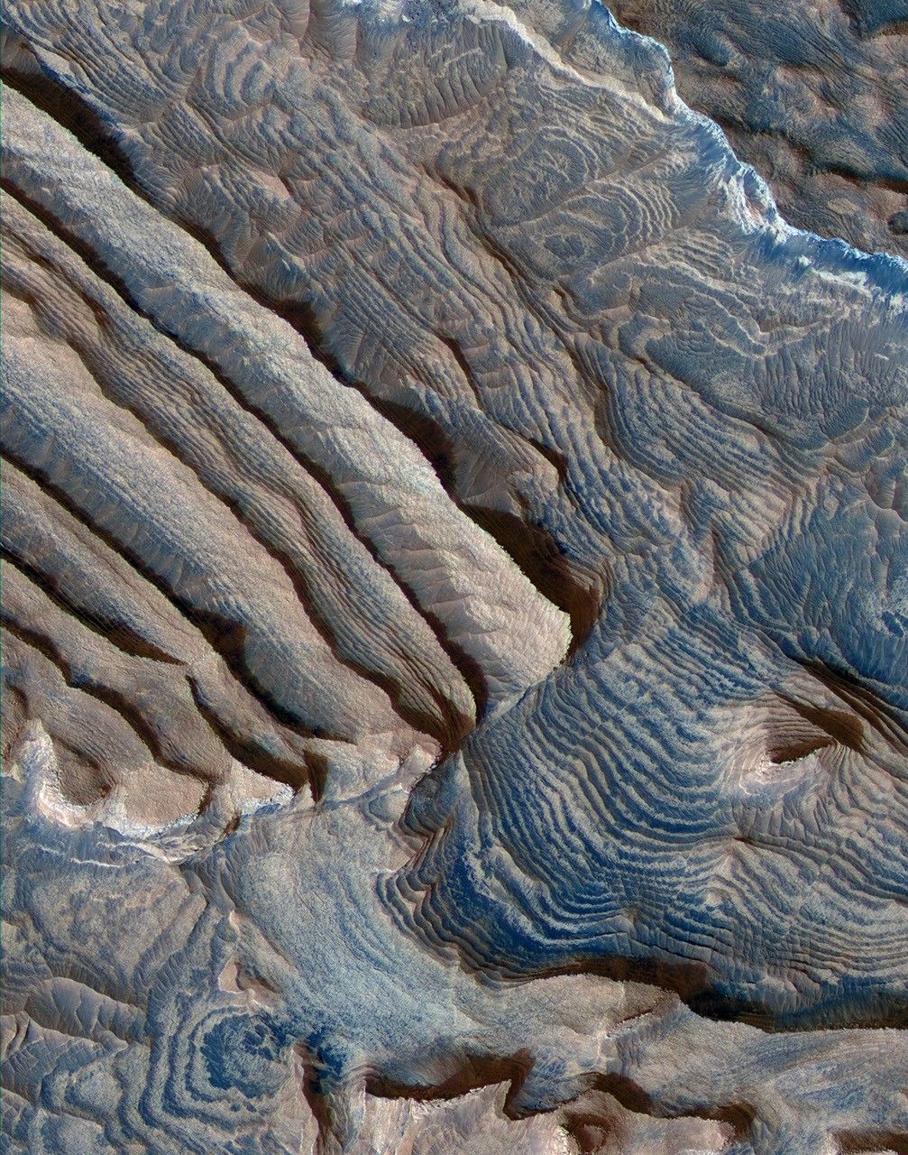 Periodic Layering in Martian Sedimentary Rocks - NASA Science