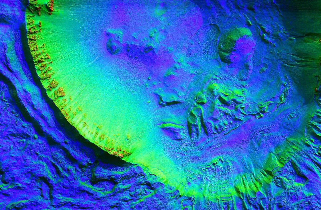 Bright Gully Deposits on Mars - NASA Science