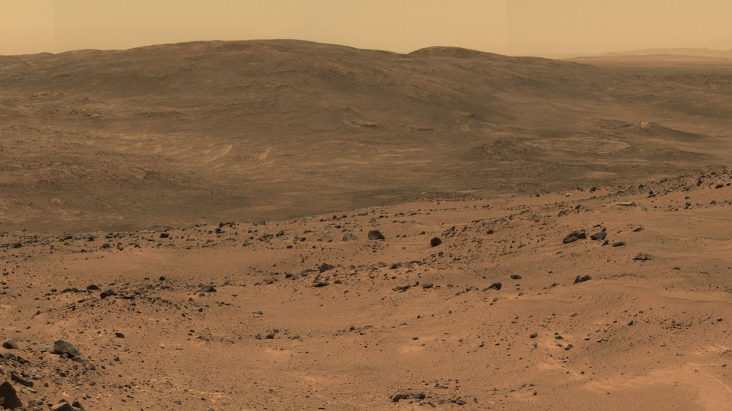 NASA's Mars Rover Spirit's View Southward from Husband Hill - NASA Science
