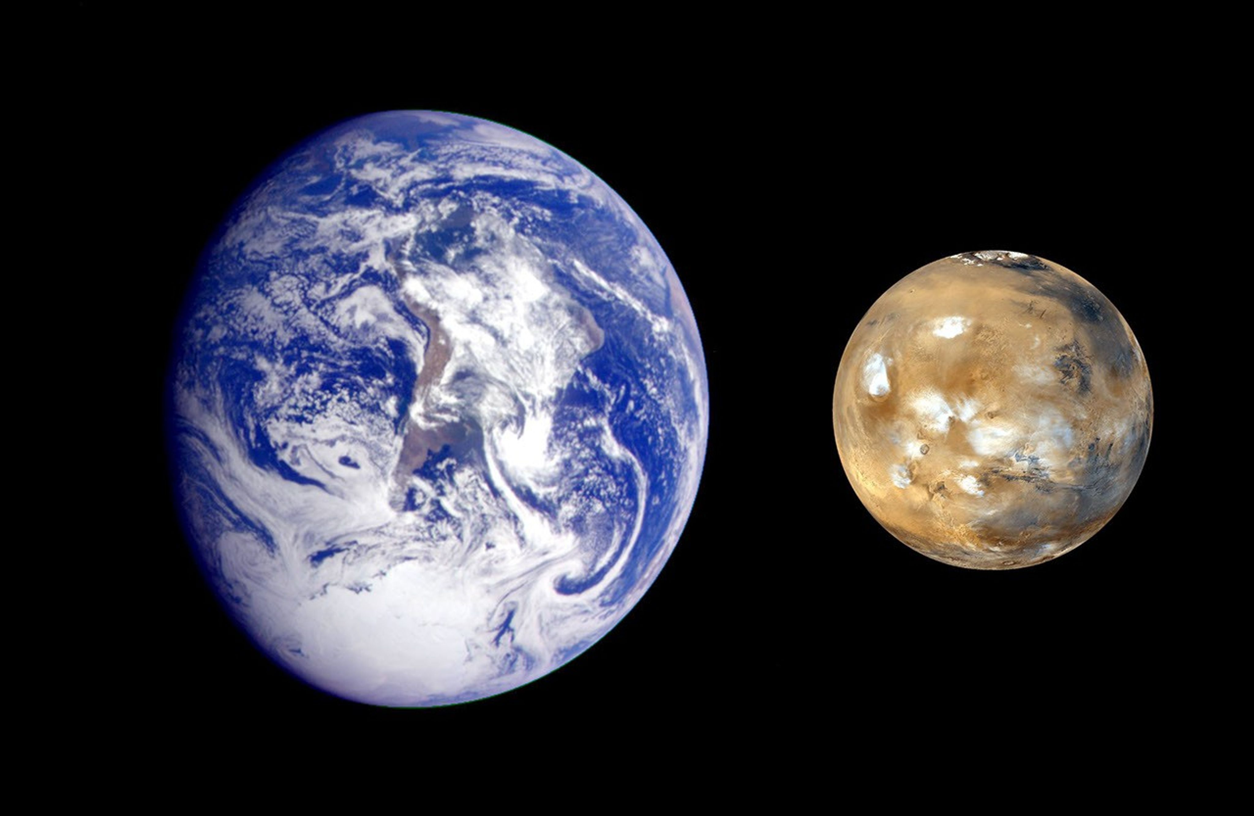 Earth Mars Comparison - NASA Science