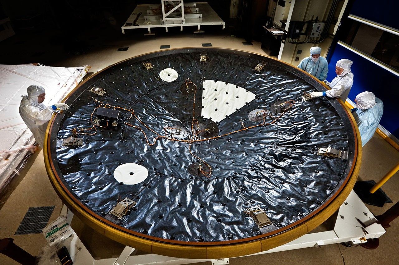 Biggest-Ever Heat Shield Prepared for Mars Spacecraft - NASA Science