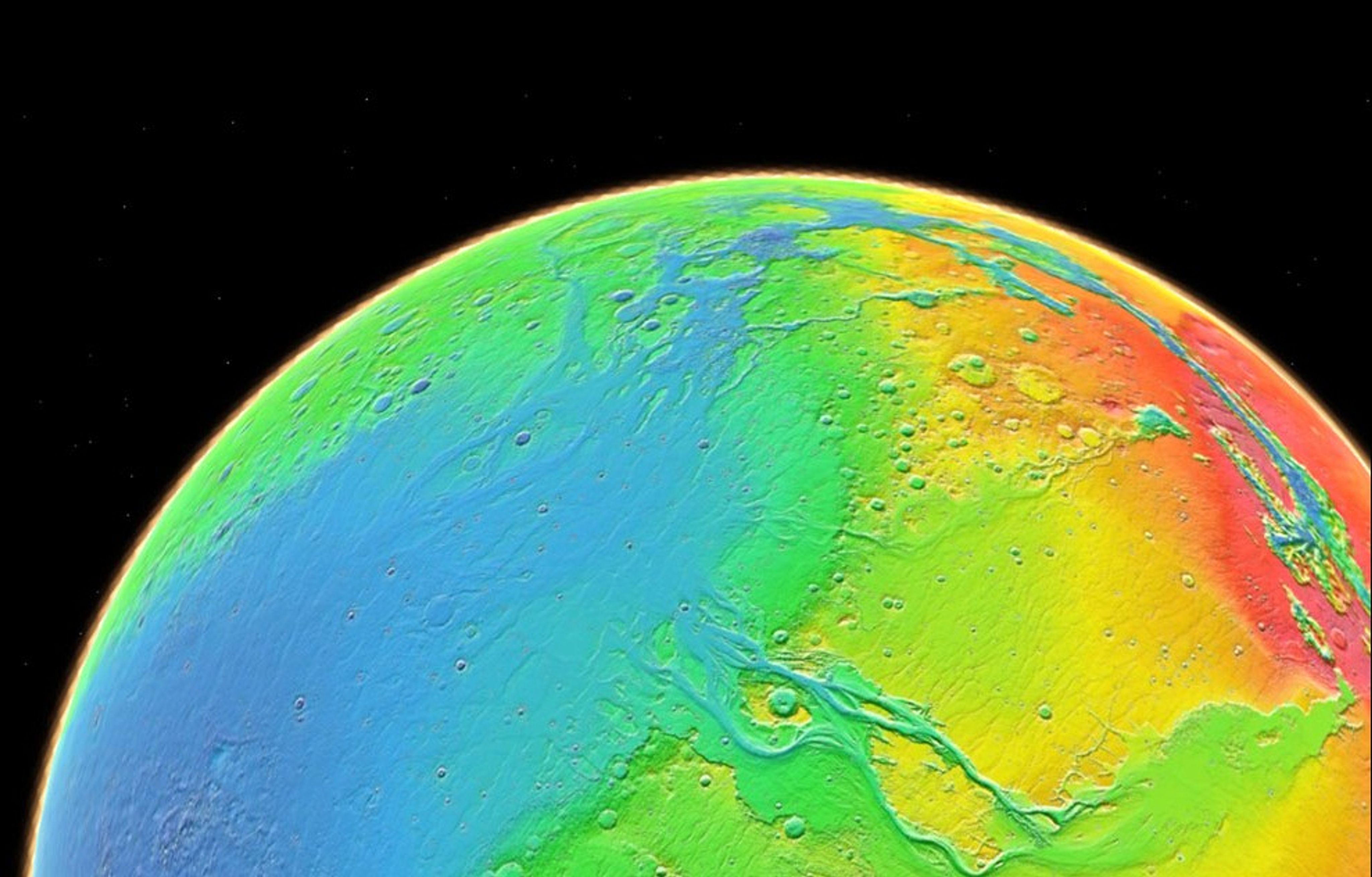 Topography of Mars - NASA Science