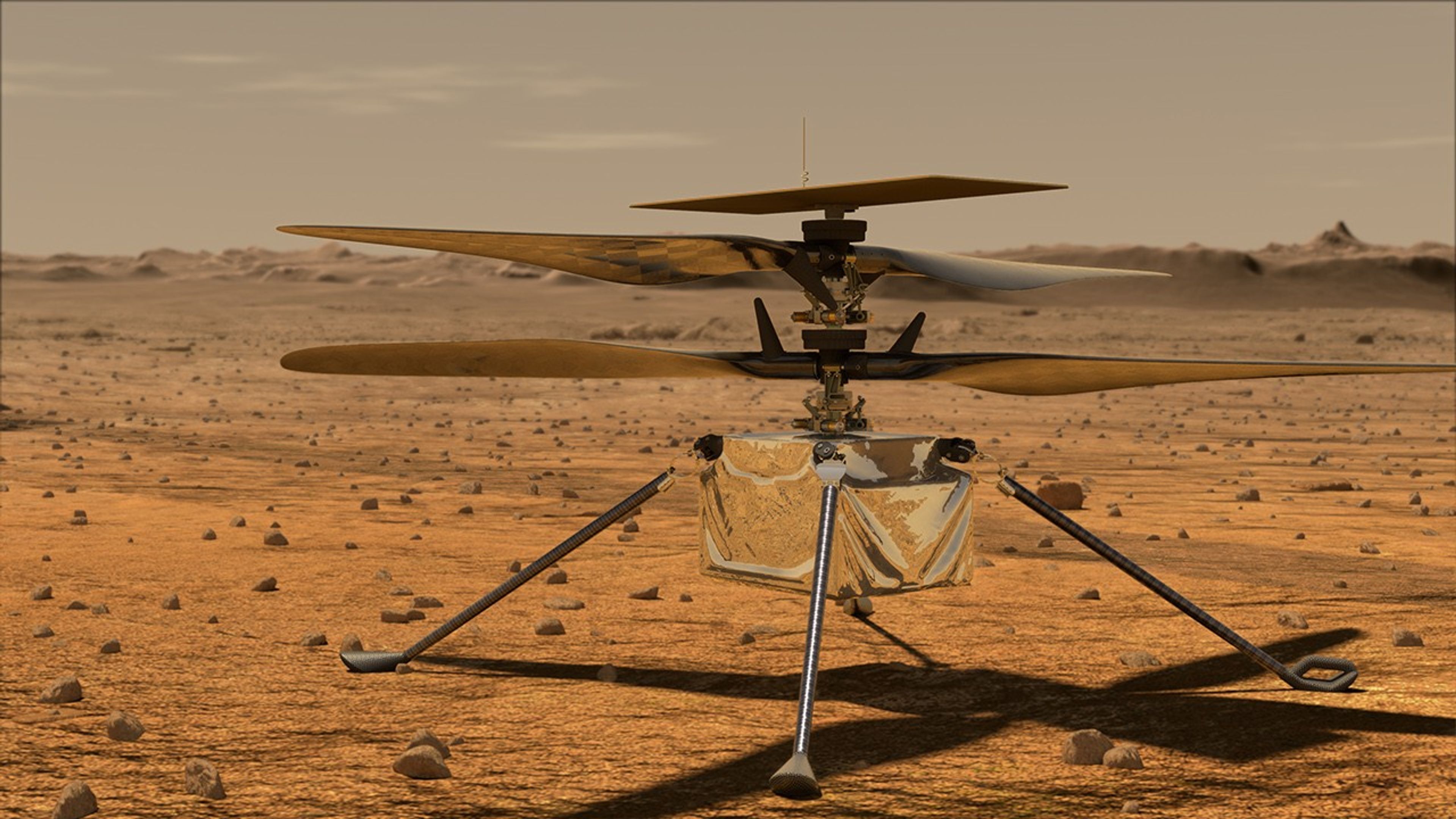 Artist's Concept: Mars Helicopter - NASA Science