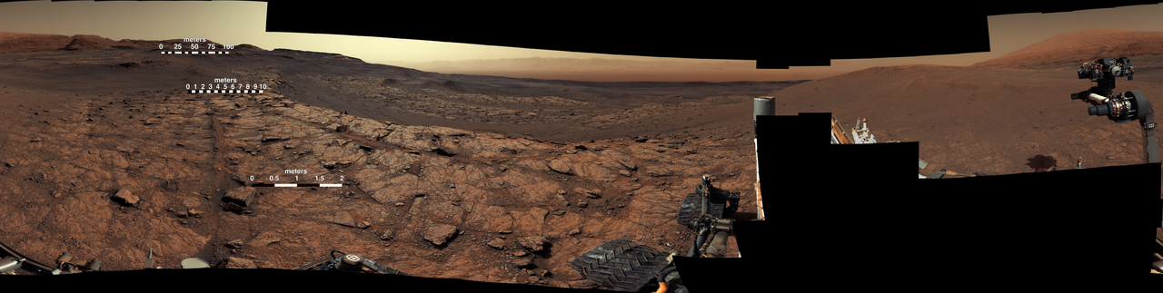 Curiosity's View of 'Benches' on Mars - NASA Science