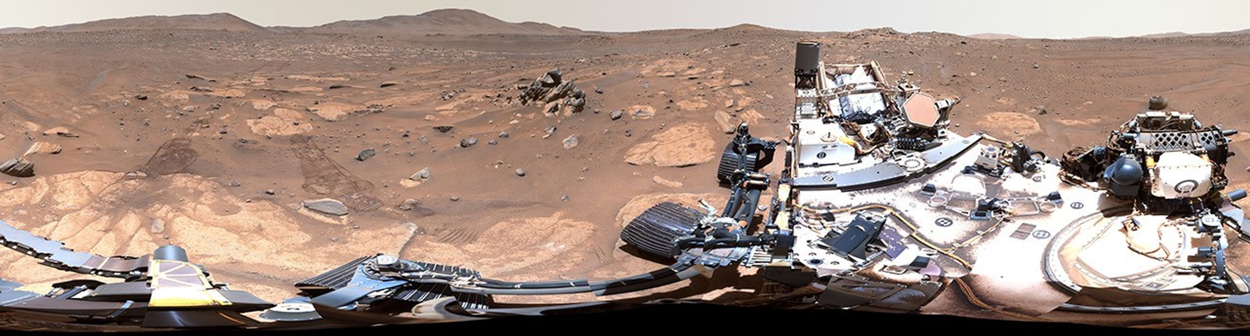 Perseverance's 360-Degree View From 'Airey Hill' - NASA Science