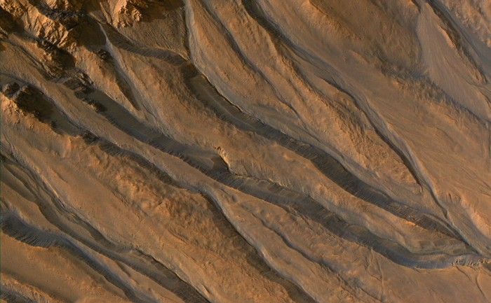 Lava-Draped Channel System on Mars - NASA Science