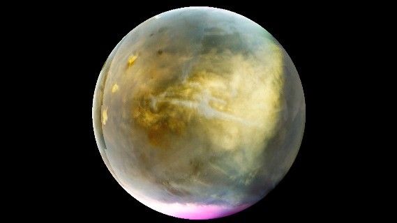 Ultraviolet Mars Reveals Cloud Formation - NASA Science
