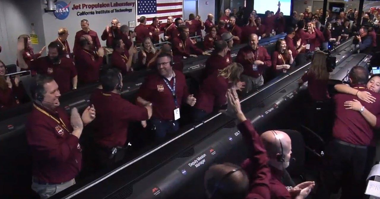 InSight's Touchdown Celebration - NASA Science