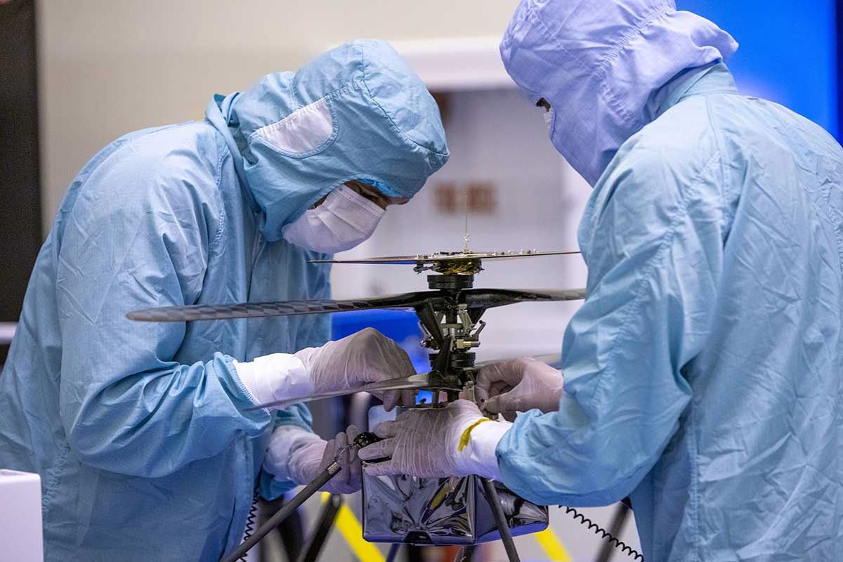 Examining the Mars Helicopter - NASA Science