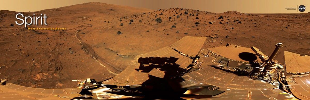 Spirit Poster - NASA Science