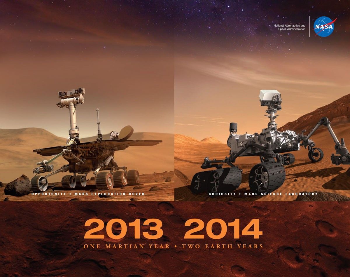 2013 - 2014 Mars Calendar - NASA Science