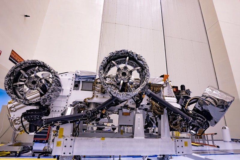 Wheels Up for Perseverance Rover - NASA Science