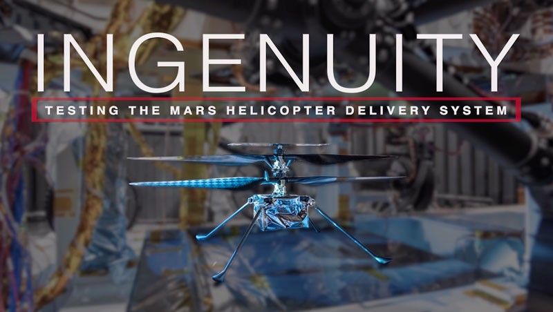 Testing the Mars Helicopter Delivery System - NASA Science