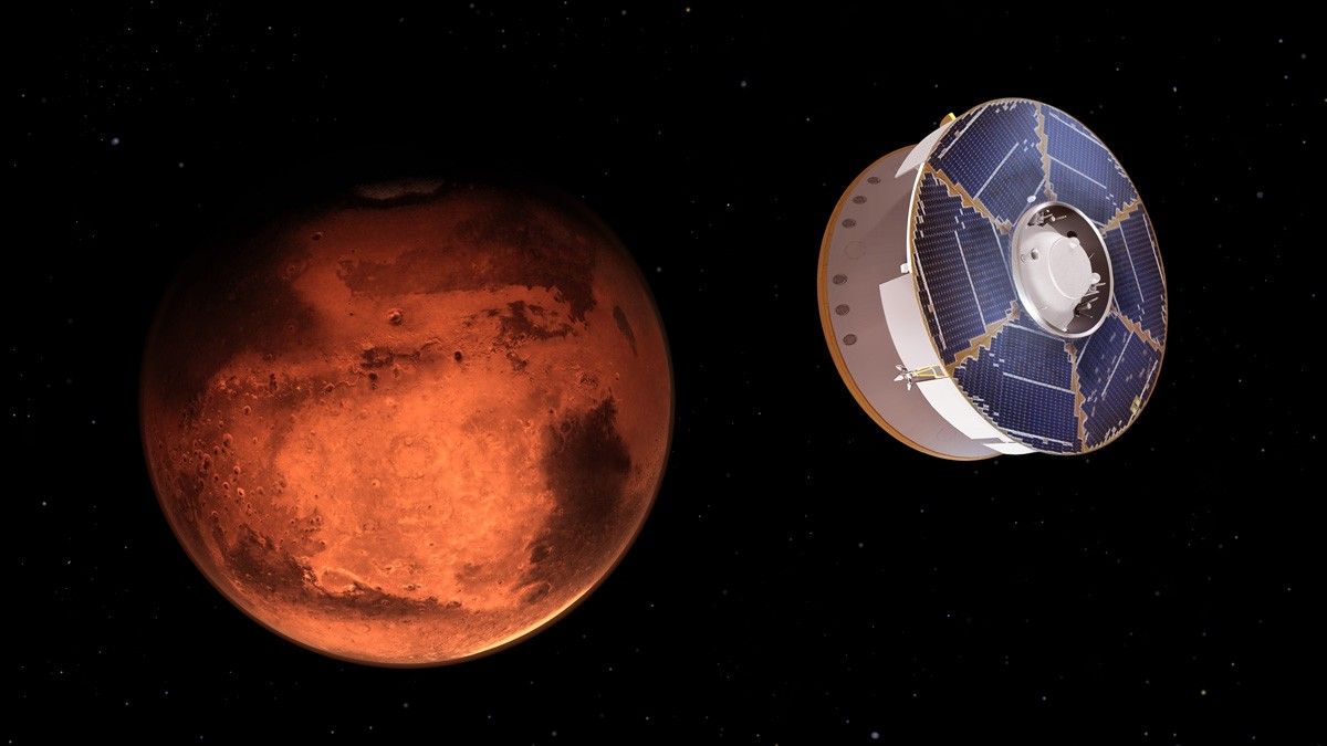  			Perseverance Rover Approaching Mars (Illustration) - NASA Science			
