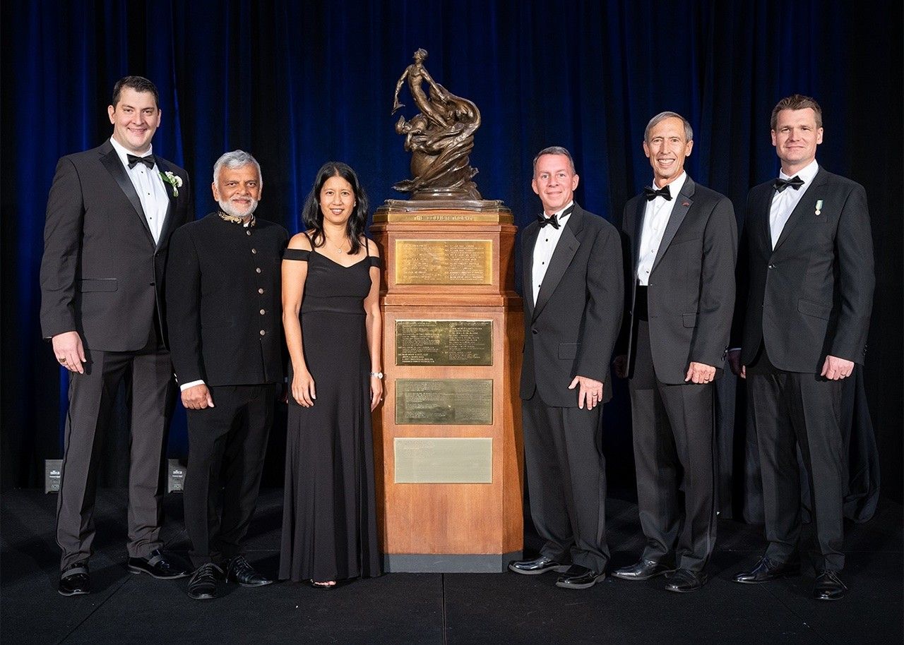 Ingenuity Team With Collier Trophy - NASA Science